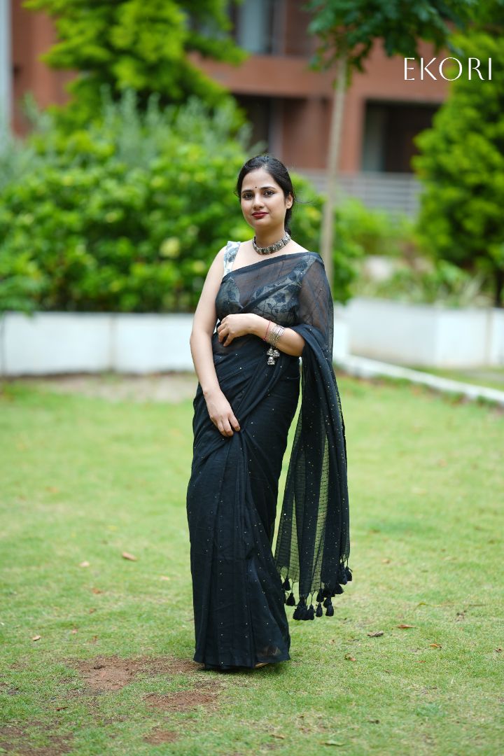 Shimmering Kajal (Saree) – Ekori
