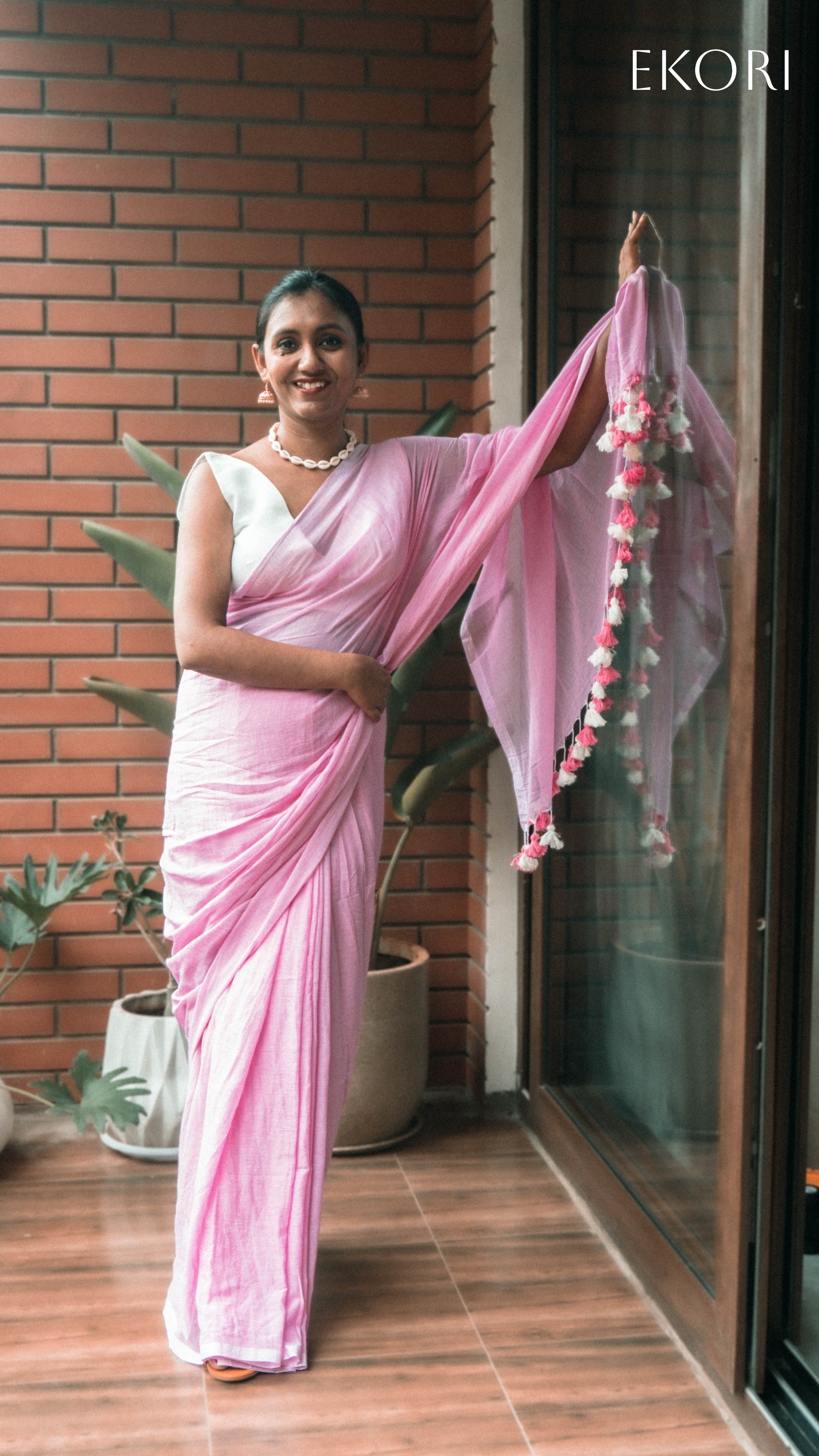 Cotton Candy (Saree) – Ekori