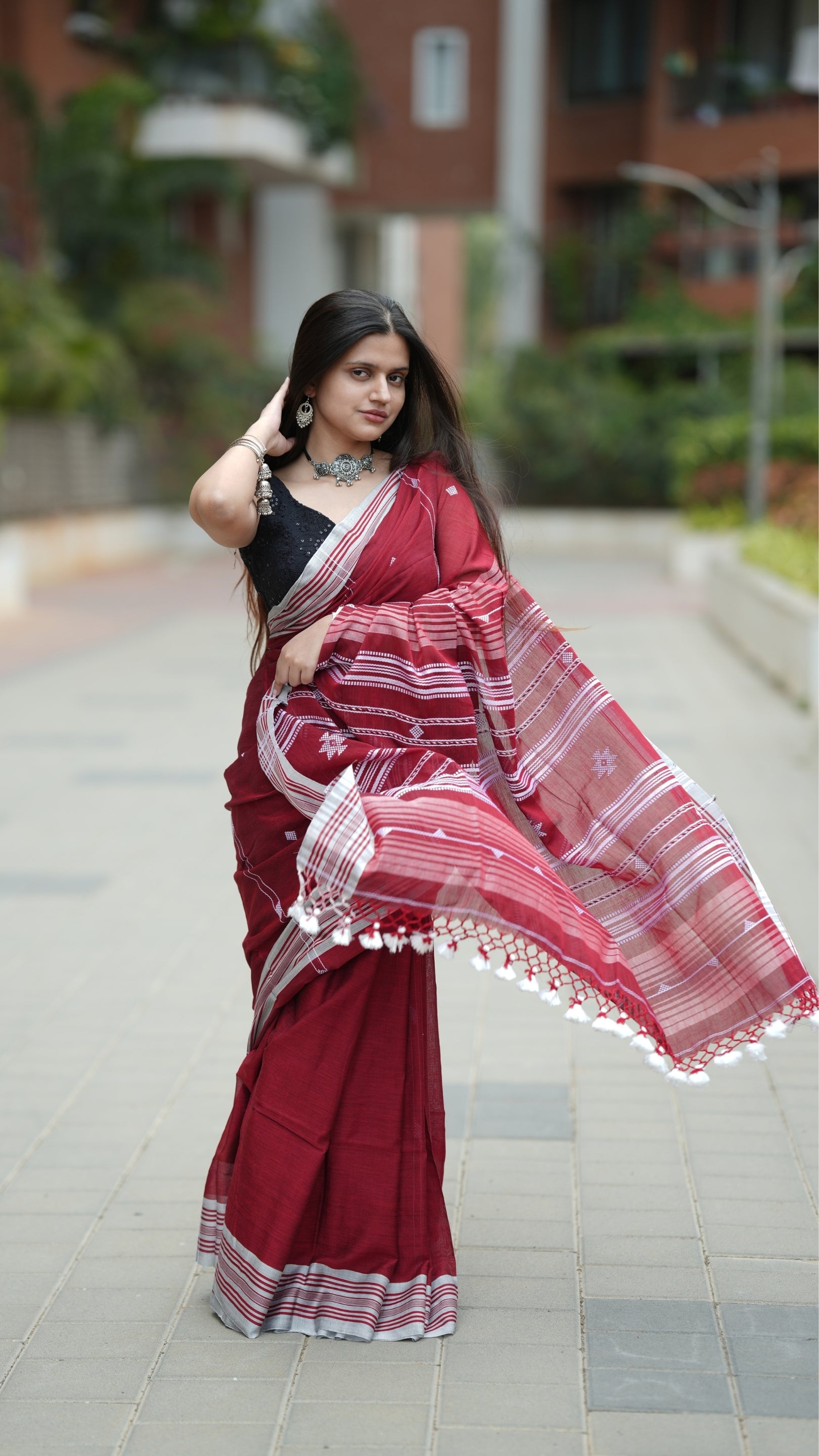 Kanak Rakt Bujodhi (Saree) – Ekori