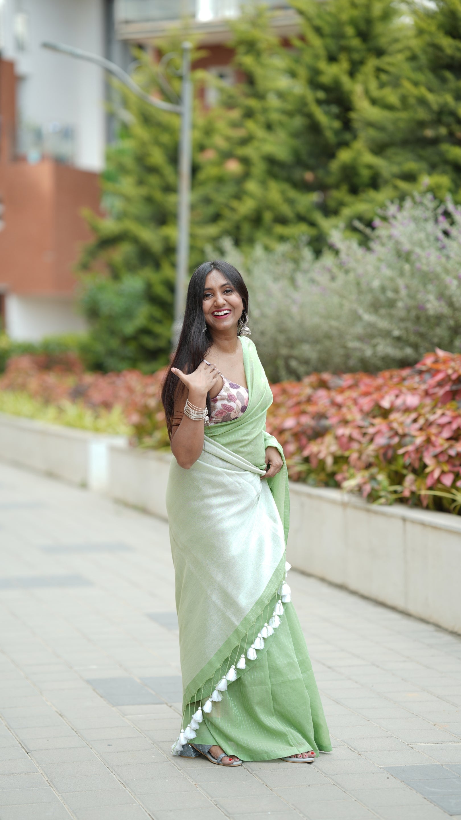 Spring Mist (Saree) – Ekori